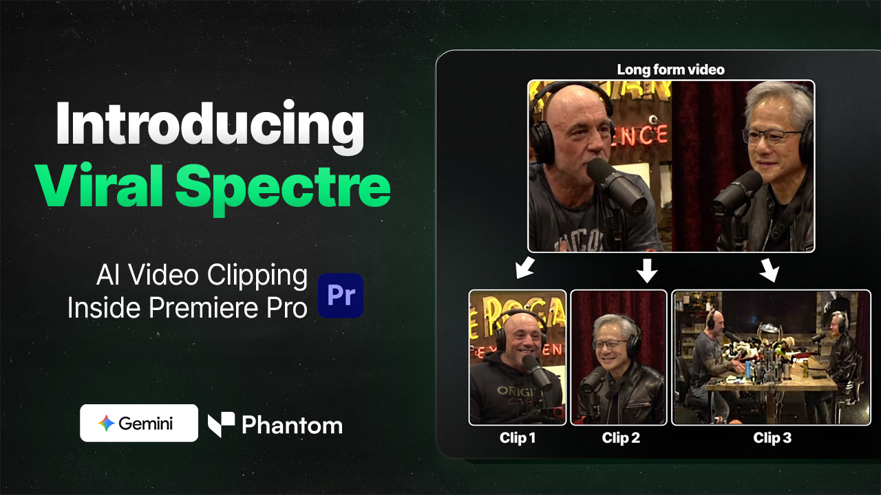 Introducing Viral Spectre: The AI Clipping Tool for Premiere Pro ...